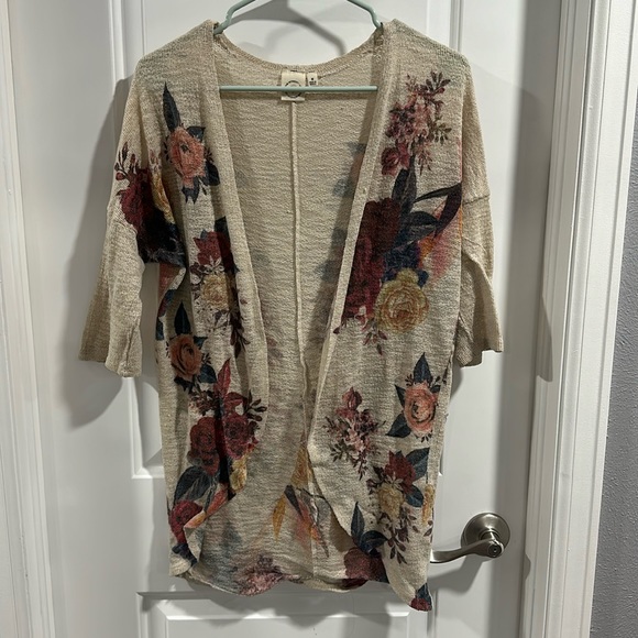 live in the moment | Sweaters | Live In The Moment Cream And Floral ...